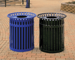 Commercial Outdoor Trash Cans & Trash Receptacles for Sale - Barco ...