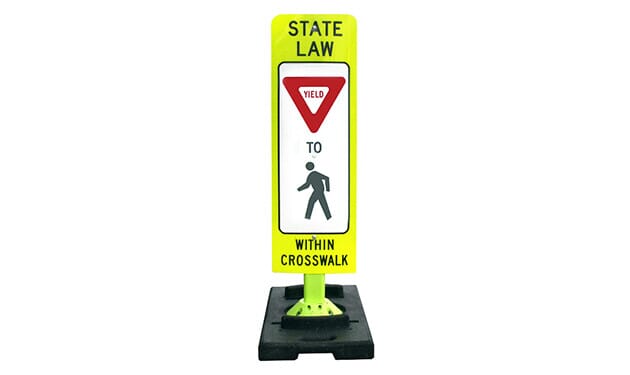Pedestrian Crosswalk Signs