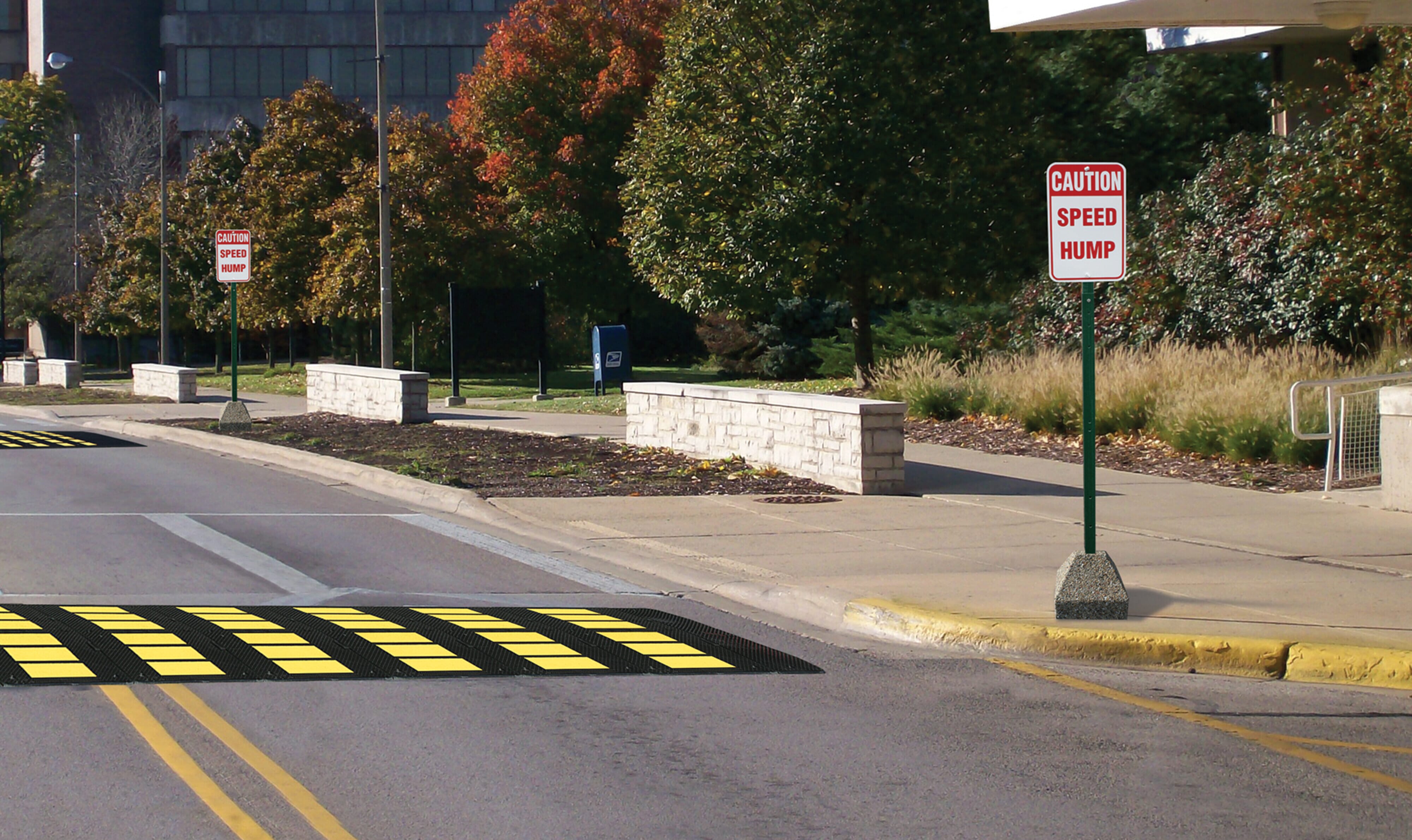 Standard Speed Humps SB-15 - - Barco Products Canada