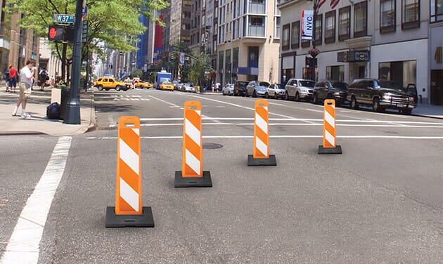 Stacking Vertical Panel Barricade TS-09 - - Barco Products