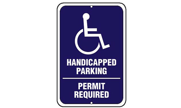 Printable Handicap Parking Permit