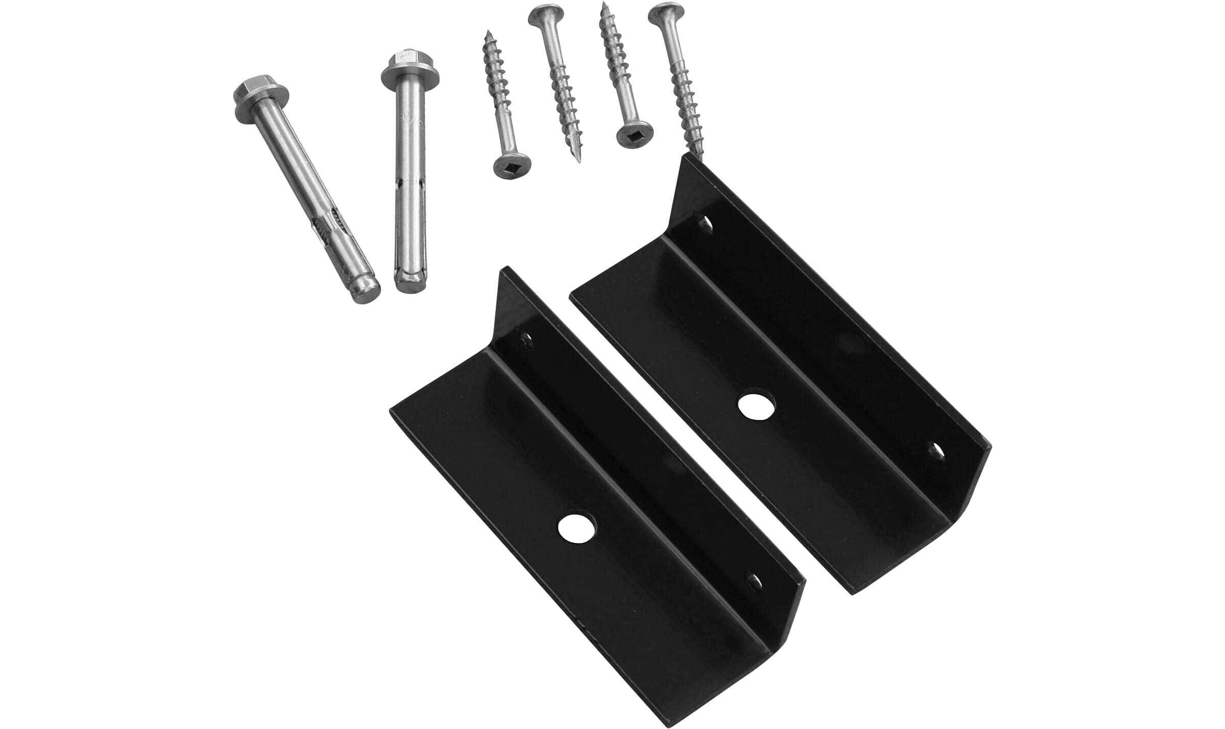 Surface Mount Kit for Benches - (2) 3” bracket KBC9406 - Surface Mount ...