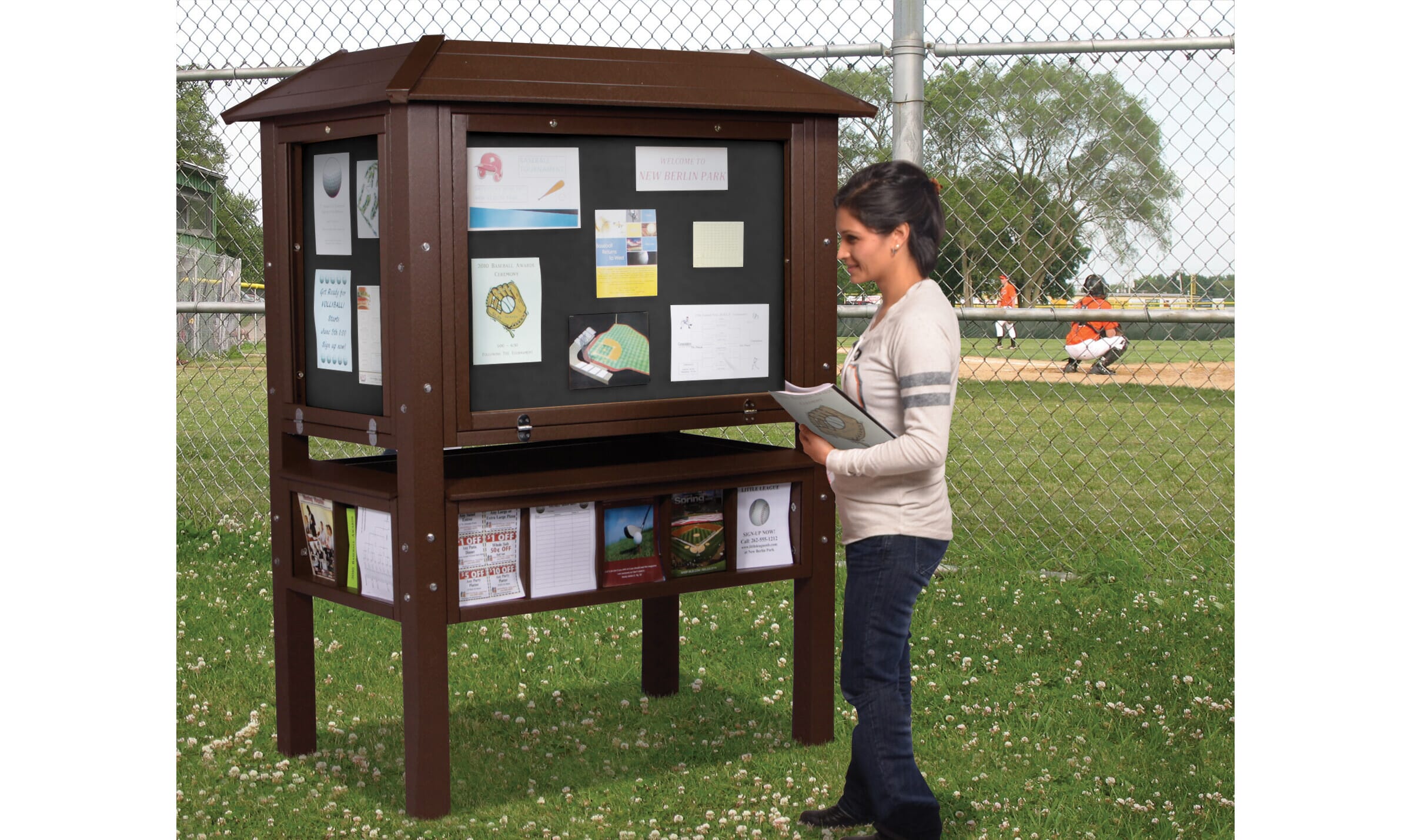 Four-Sided Message Boards - - TreeTop Products