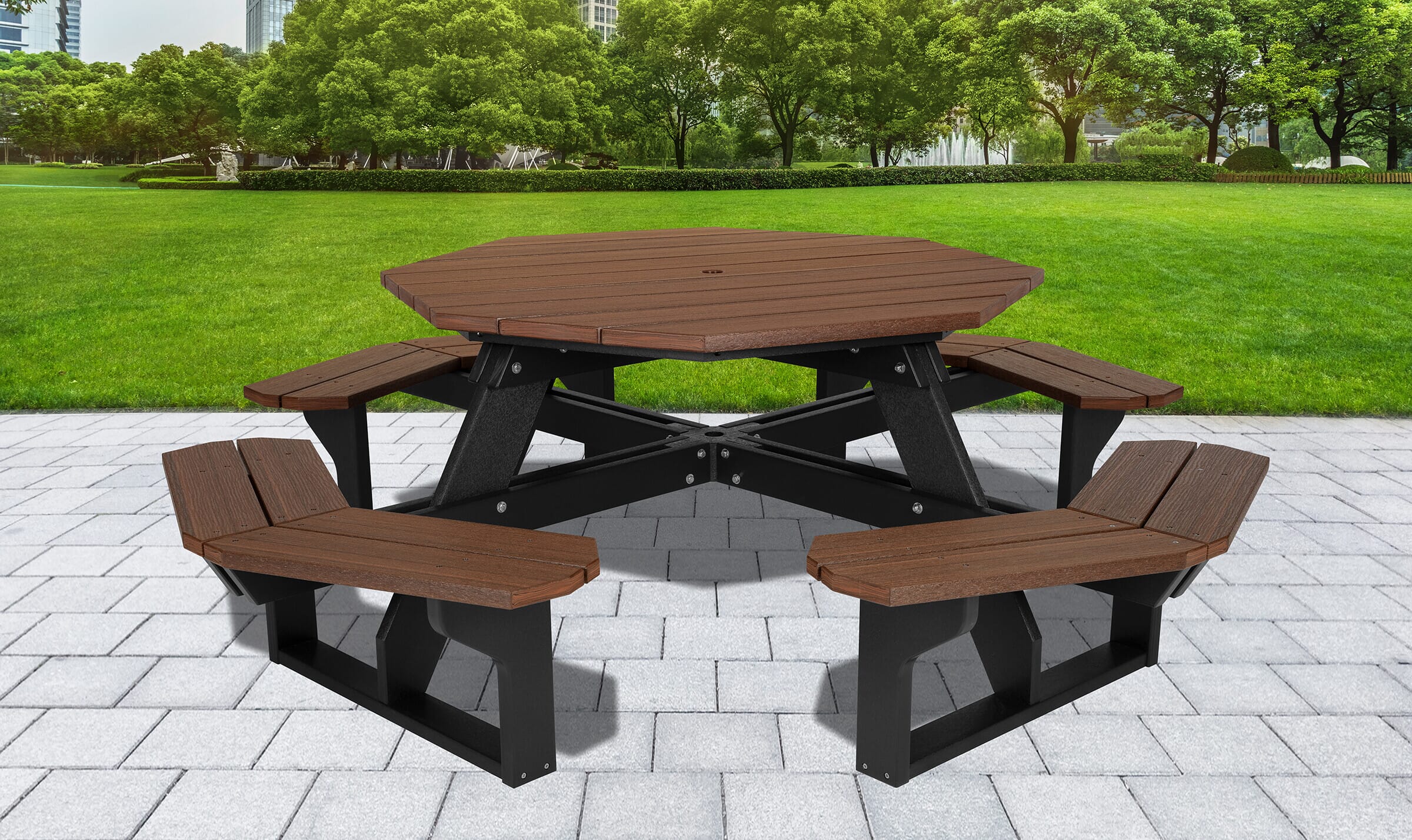 Octagon Tables - Wood Grain Naturals PT-141 - - Barco Products