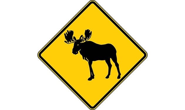 Moose Symbol Sign SIGN-262 - - Barco Products