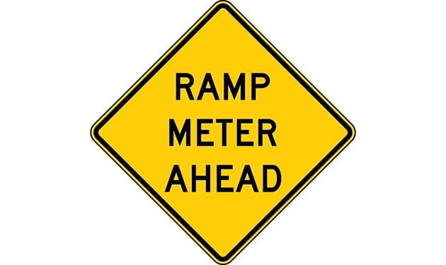 Ramp Meter Ahead Sign SIGN-368 - - Barco Products