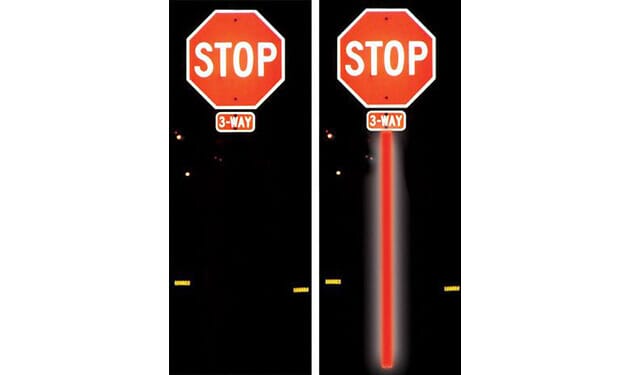 Reflective Sign Post Panels - - TreeTop Products