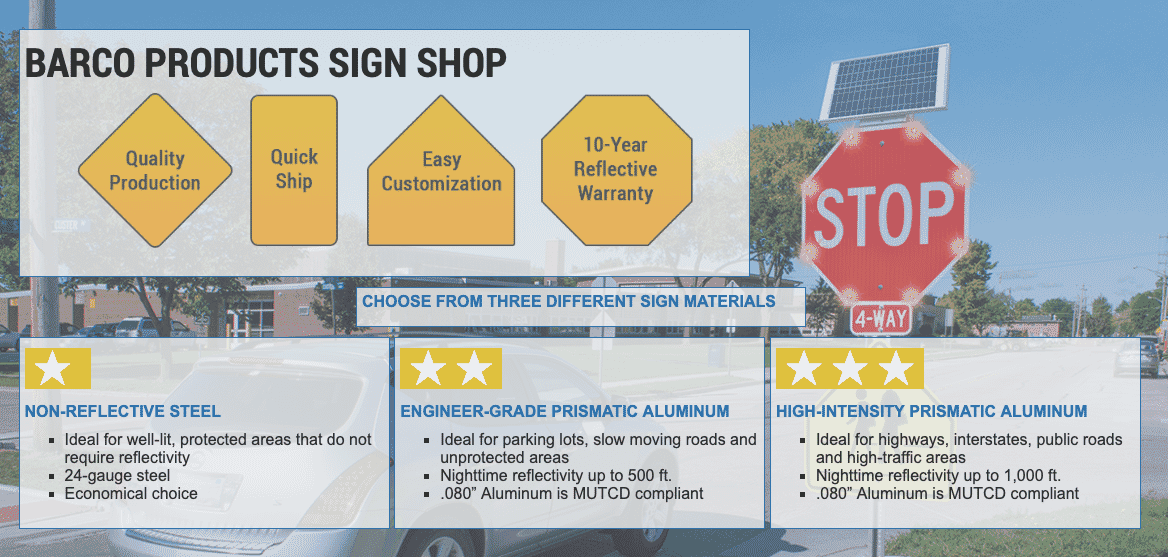 Sign Shop - Barco Products